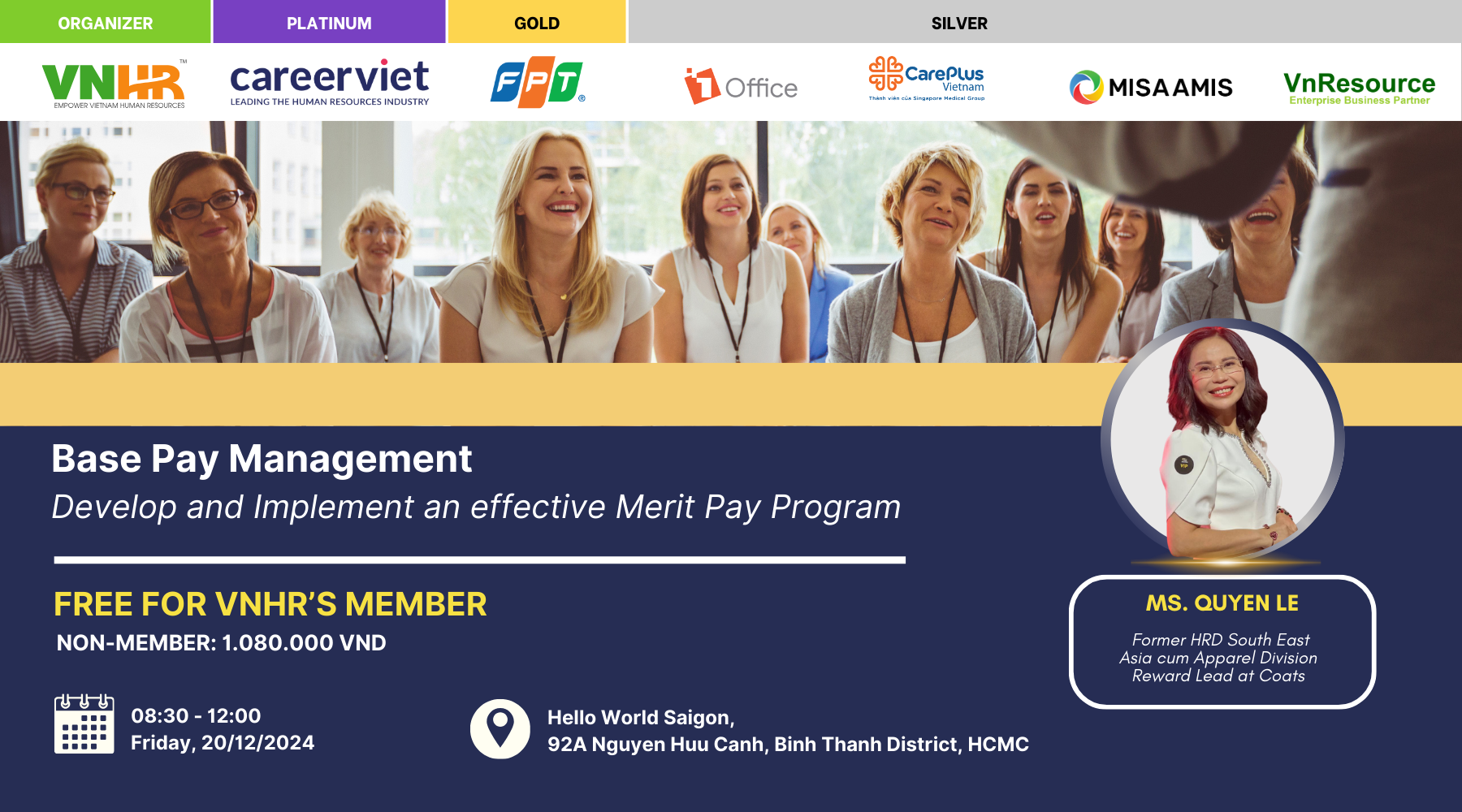 Workshop | Base Pay Management - Develop and Implement an effective Merit Pay Program